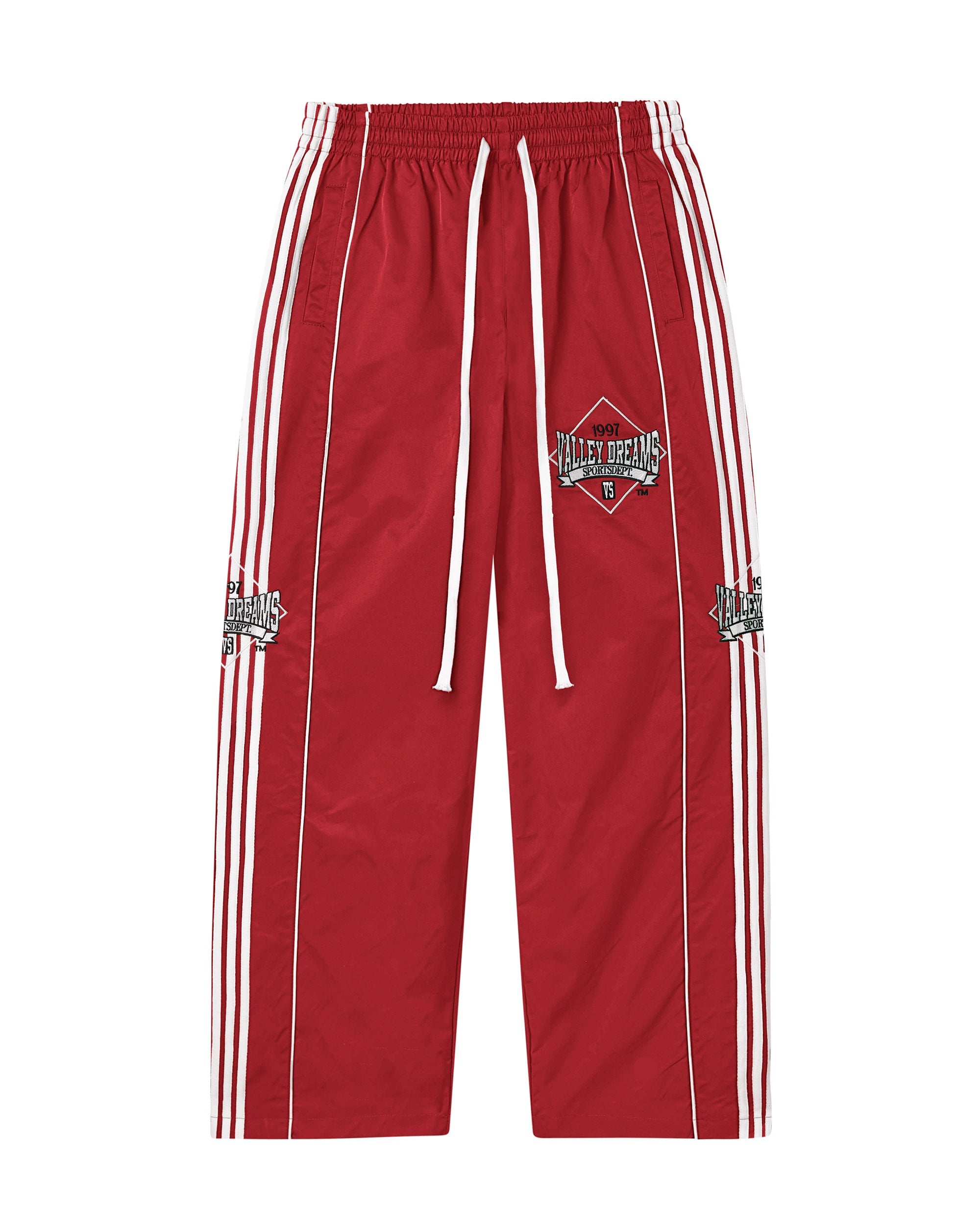 RED STRIPE TRACK PANTS – VALE JERSEY CITY