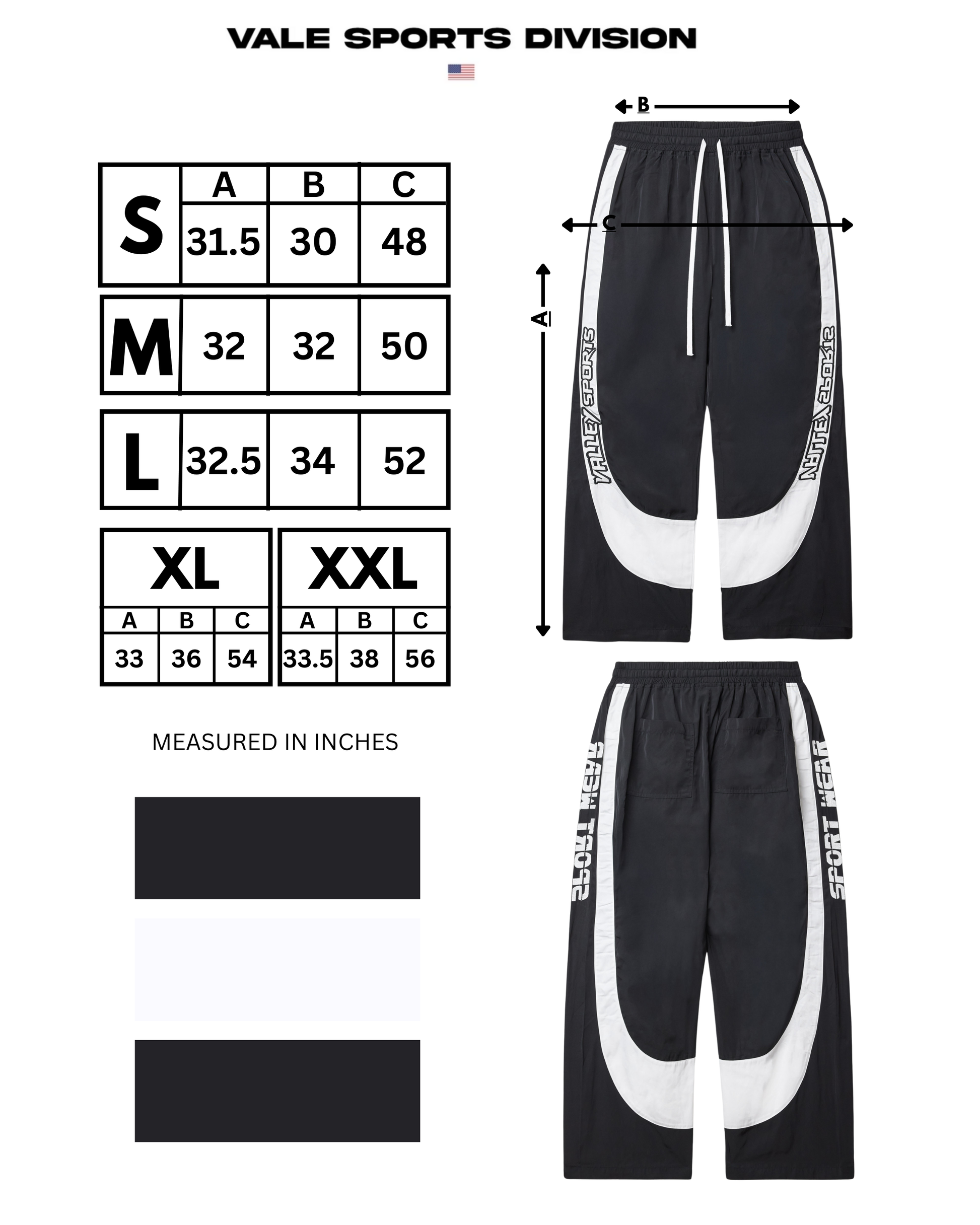 OREO TRACK PANTS – VALE JERSEY CITY