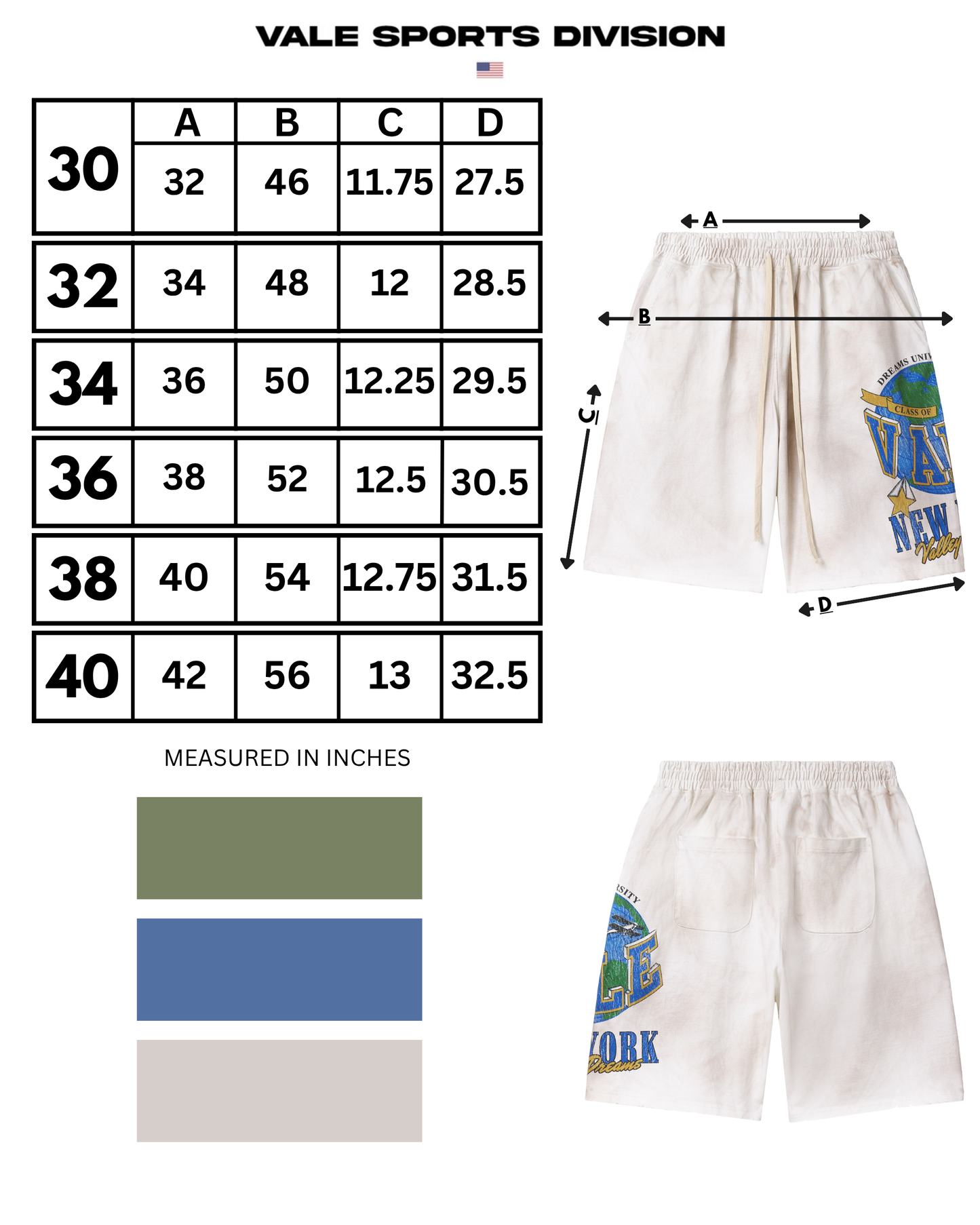 VALE UNI T-SHORTS – VALE JERSEY CITY