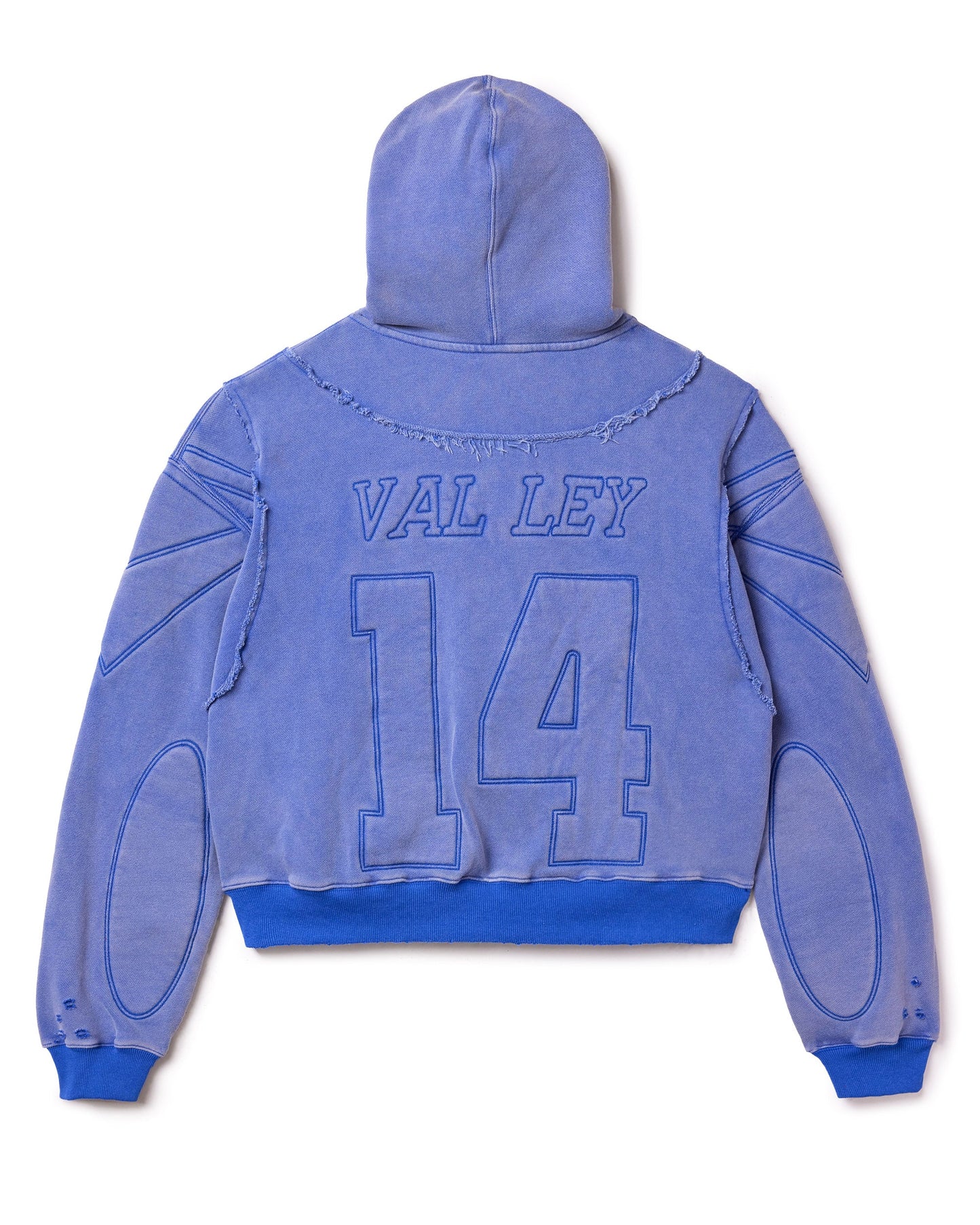 BLUE ARMOR ZIP UP HOODIE – VALE JERSEY CITY